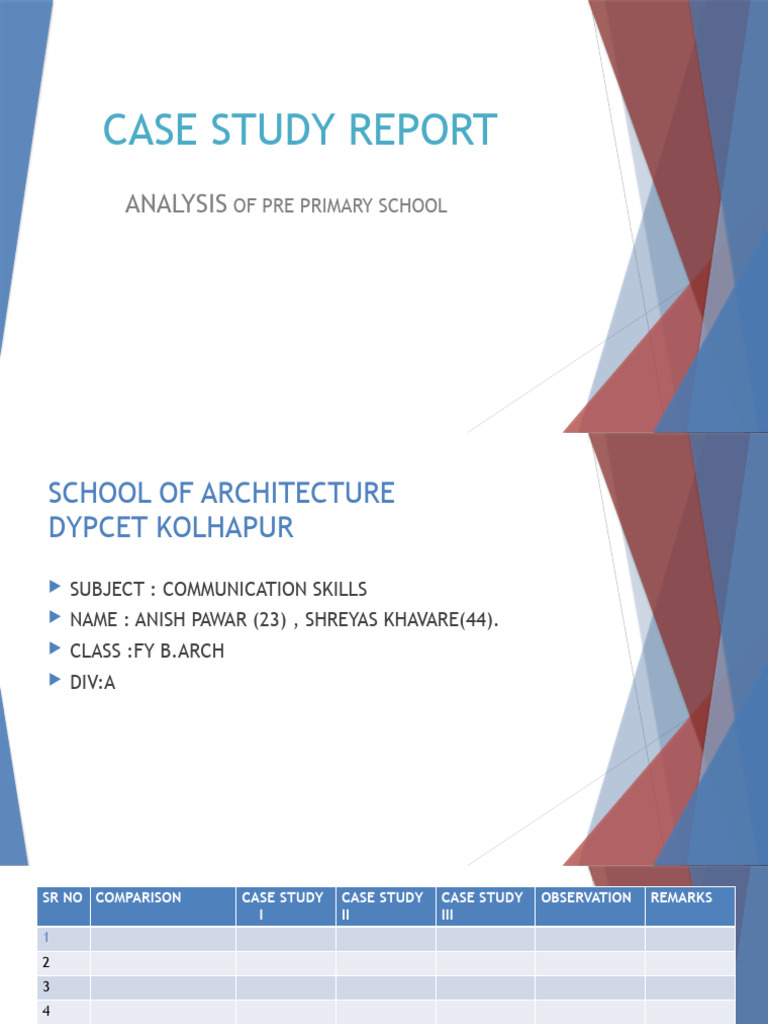 Case Study Report | PDF | Social Science | History