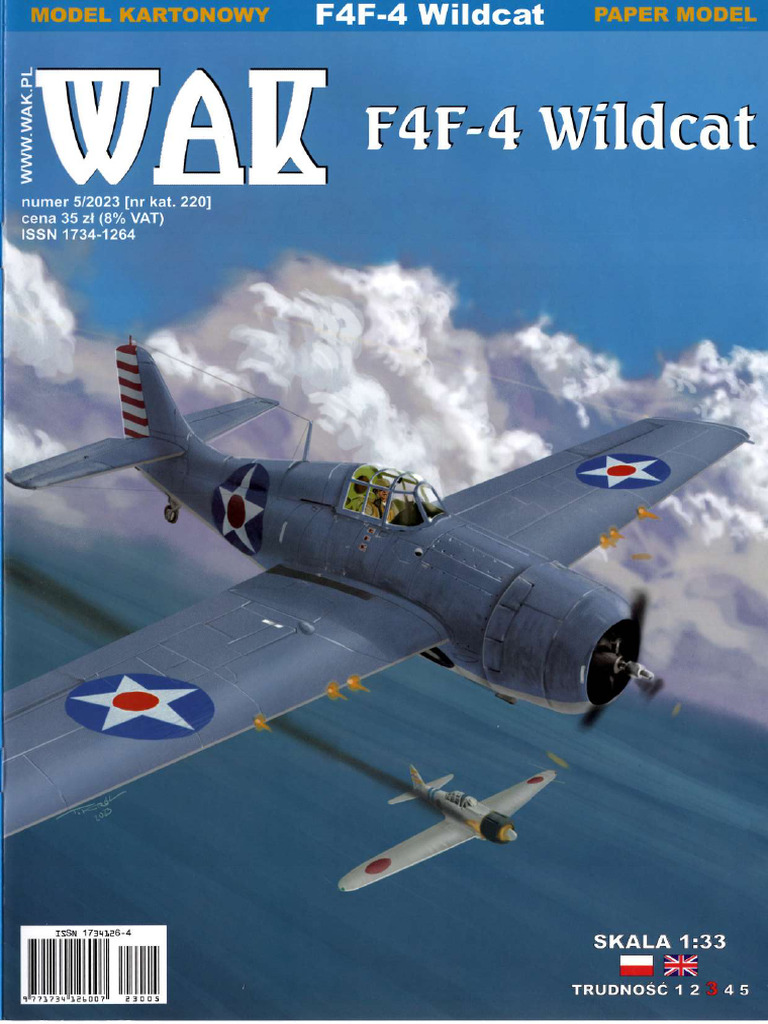WAK 220 05-2023 F4F-4 Wildcat | PDF