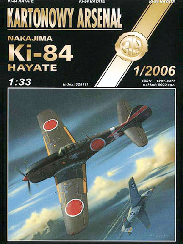 Halinski KA 2006-01 - Ki-84 (A4) | PDF
