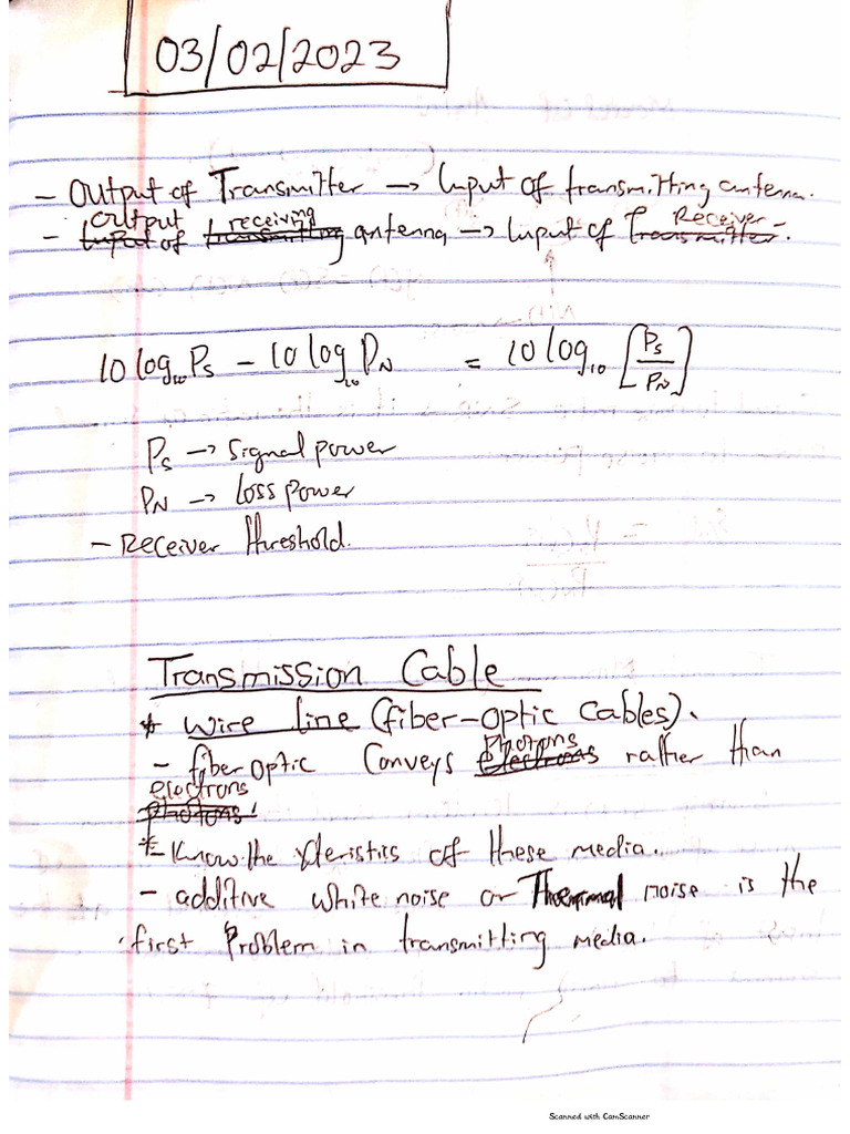 Communication NOTEs | PDF