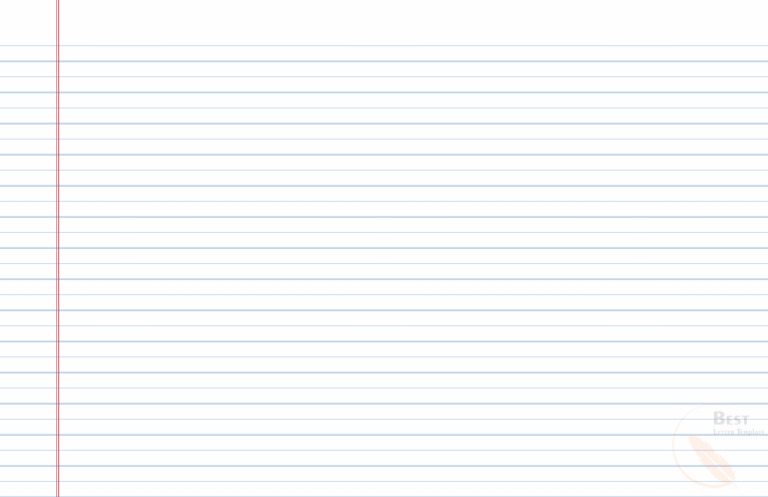 Landscape Lined Paper | PDF