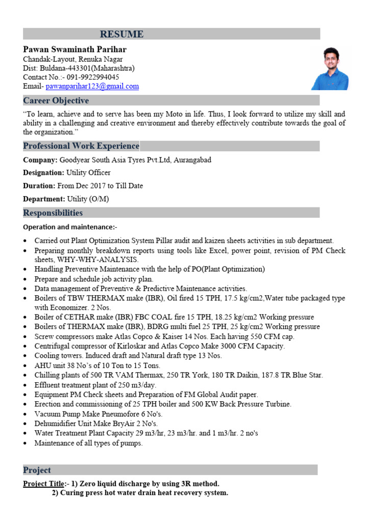 Er Pawan Resume - Copy | PDF