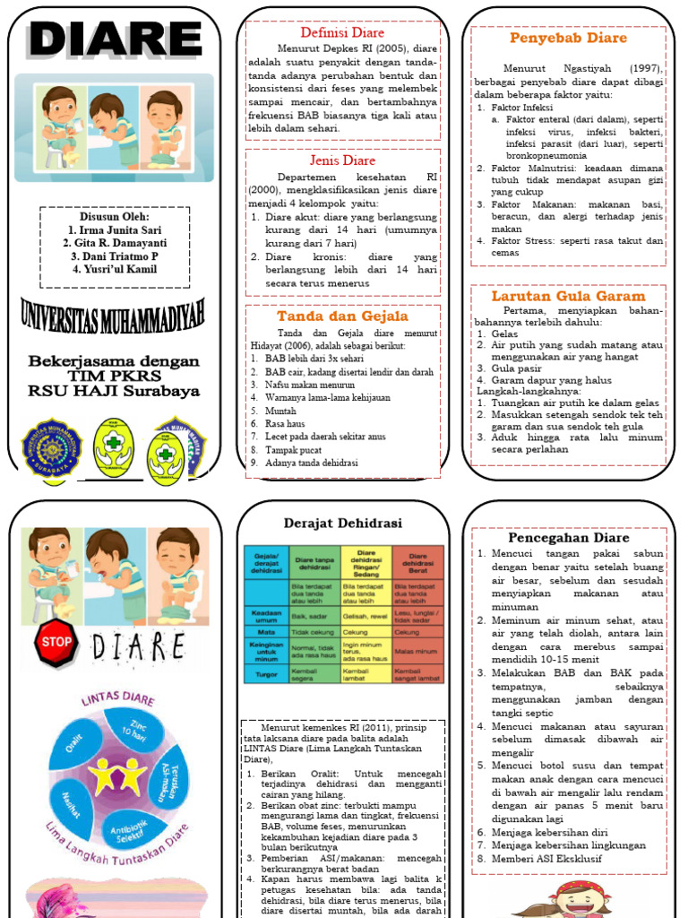 Leaflet Diare | PDF