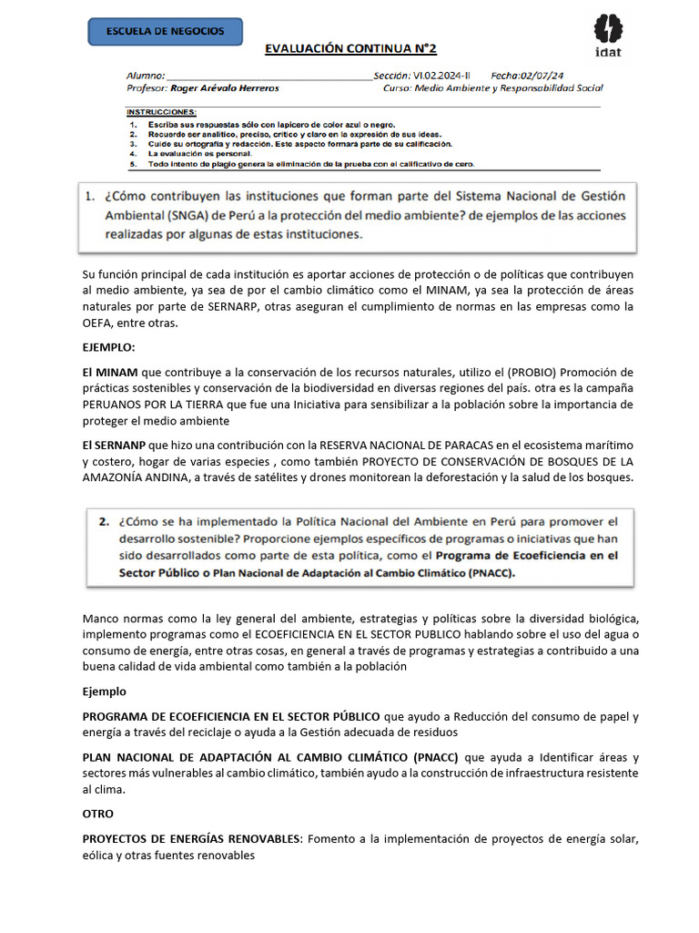 Ec 2 | PDF | Economía y medio ambiente | Entorno natural