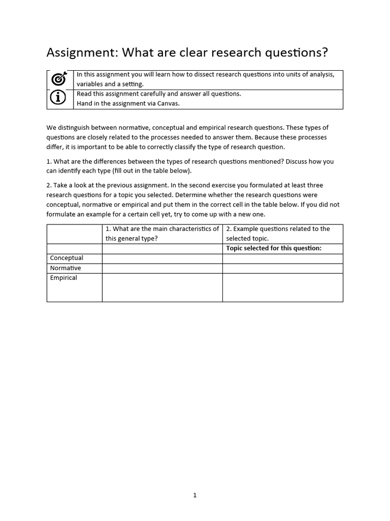 Unit 2 - Assignment without answers | PDF | Question | Cognition