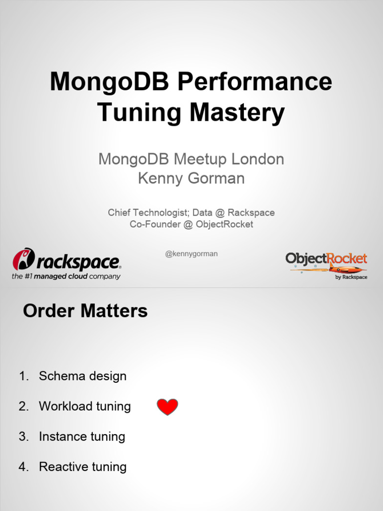 MongoDB Performance Tuning Mastery | PDF | Mongo Db | Computer Data