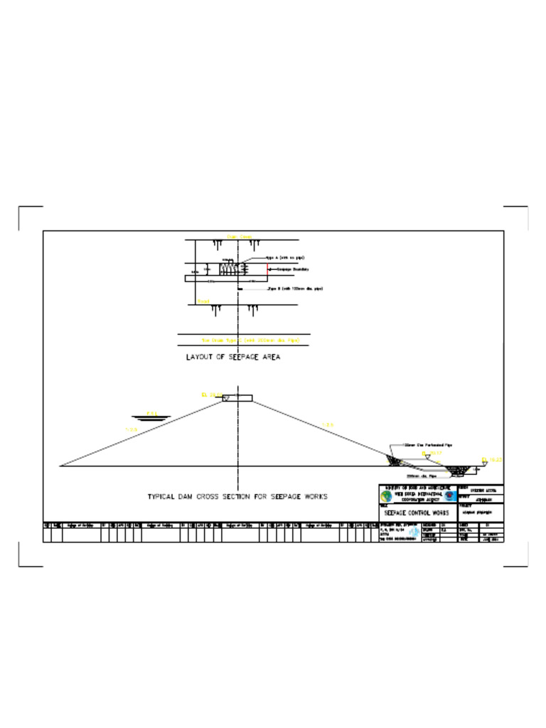 Seepage Control Works 1 | PDF