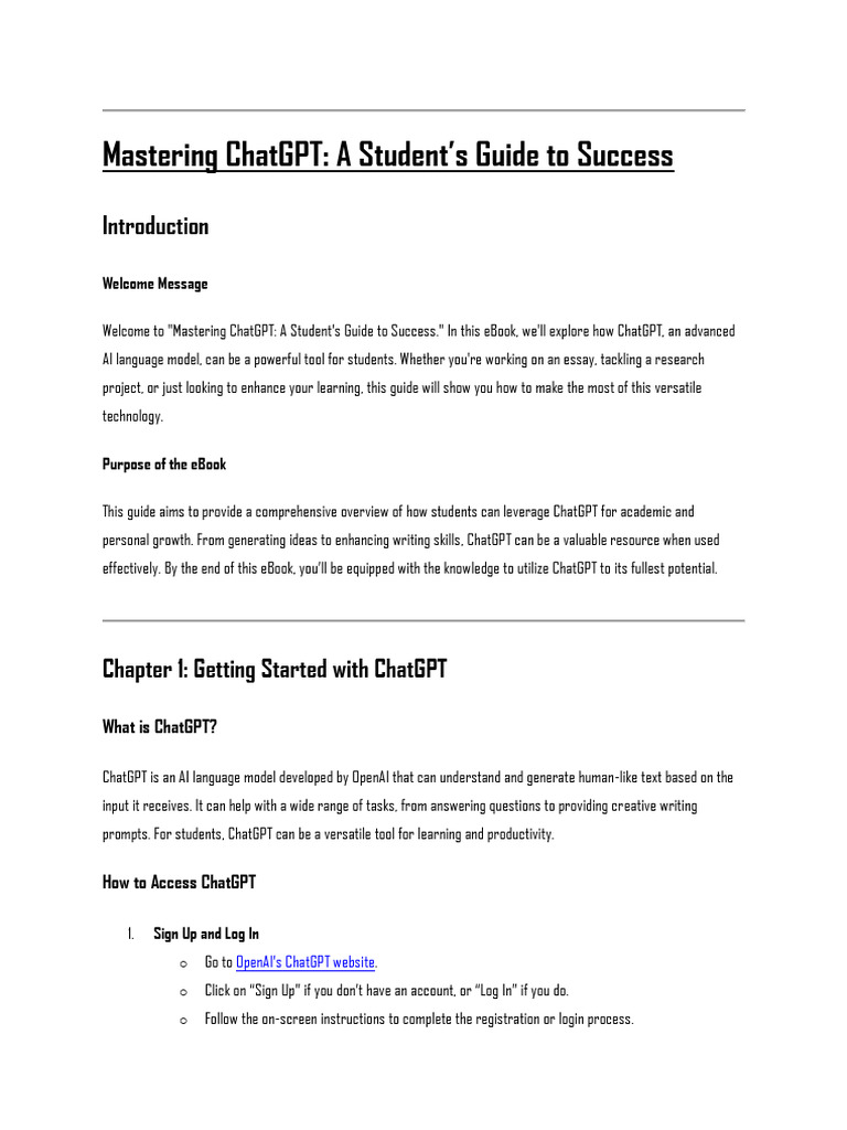 Mastering ChatGPT | PDF | Intelligence (AI) & Semantics | Artificial ...