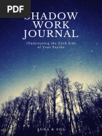 Shadow Work Journal | PDF | Shadow (Psychology) | Shame