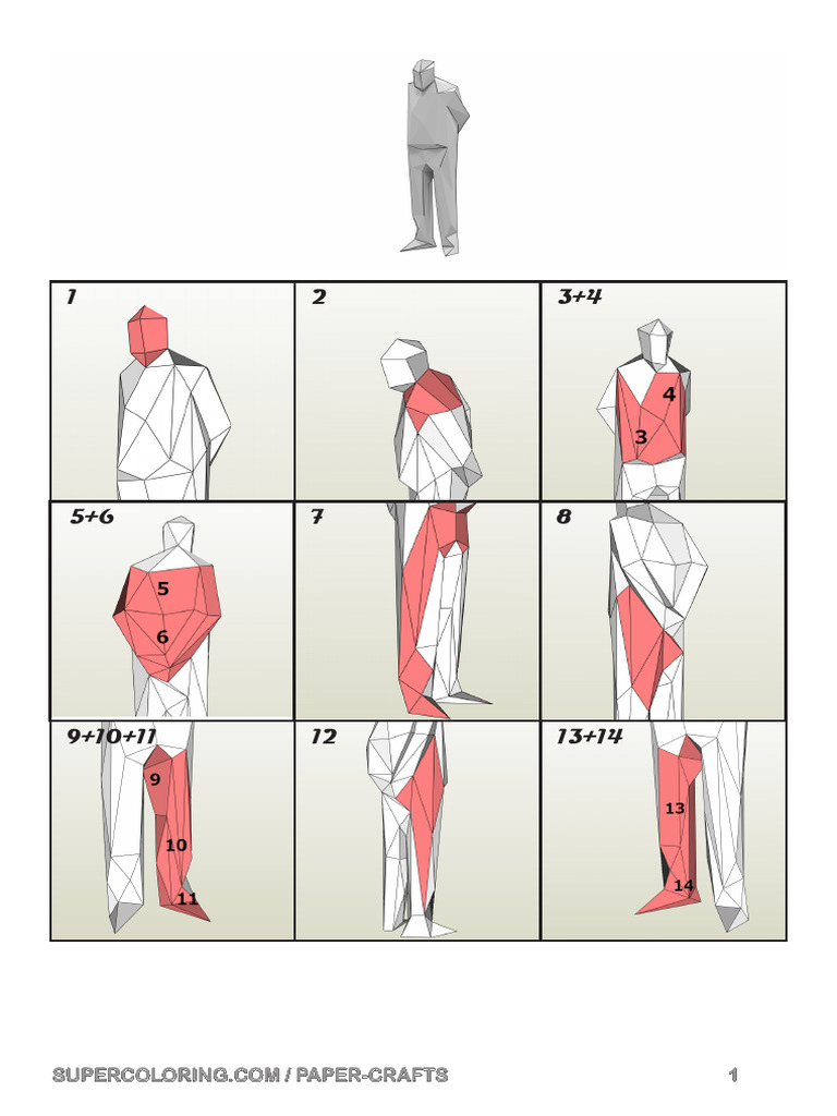 Supercoloring Paper Crafts Guide | PDF | Home & Garden | Computers