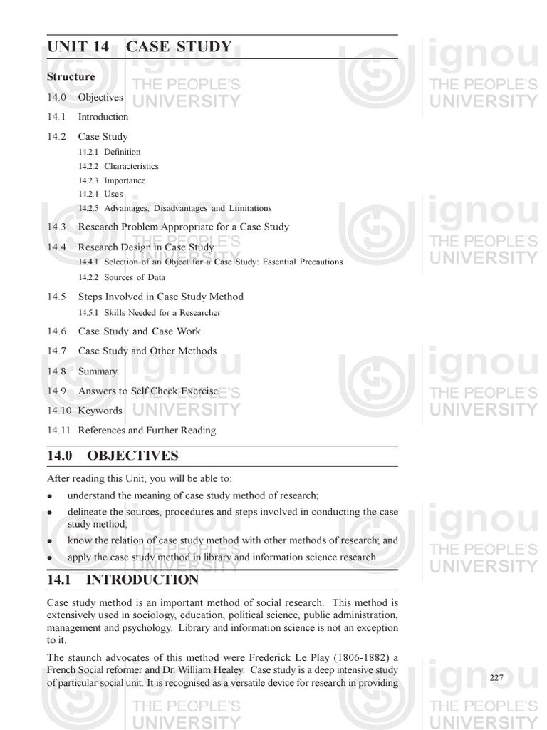 Unit 14 | PDF | Case Study | Statistics