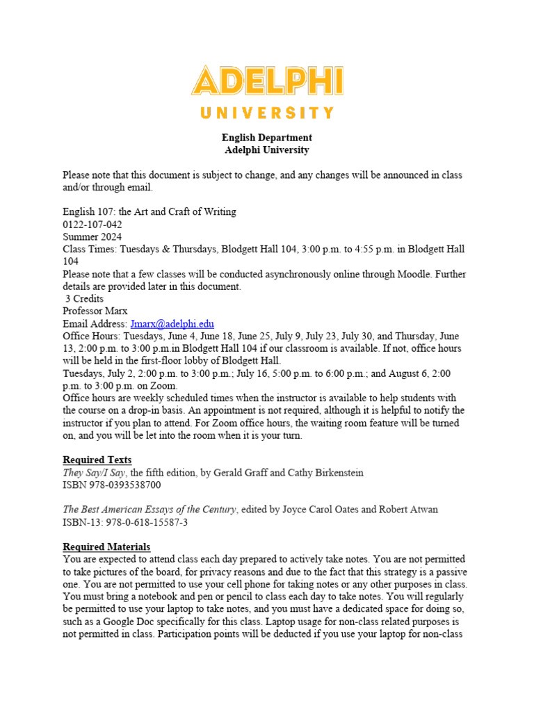 Syllabus | PDF | Academic Dishonesty | Plagiarism