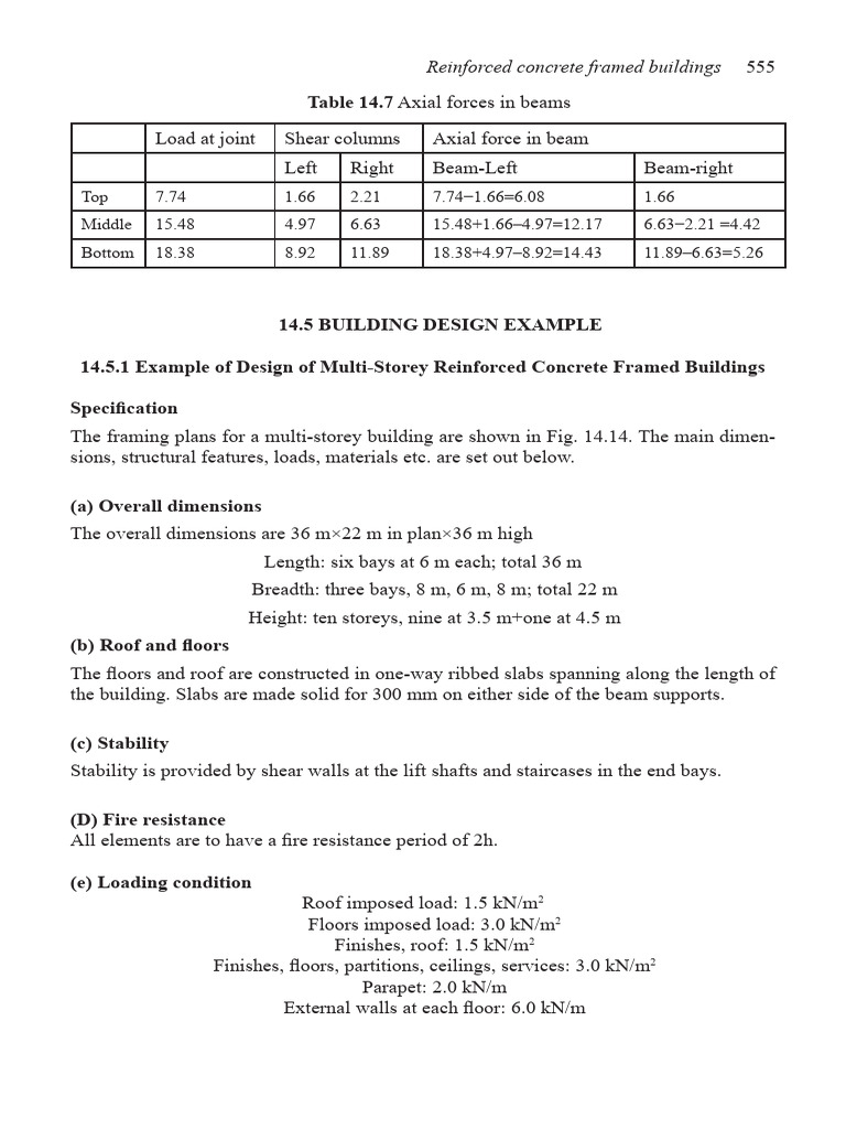 Continous RC Beam Rebar Curtailment Example 5 BS 8110-1997 | PDF | Beam ...