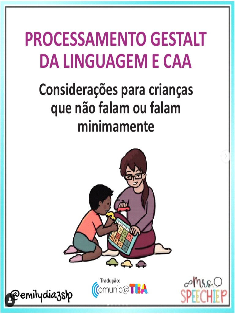 Processamento de Linguagem Gestalt e Caa - Revisado | PDF