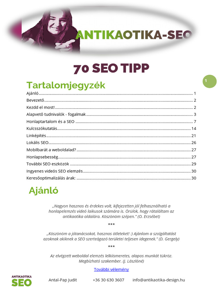 70 Seo Tipp | PDF