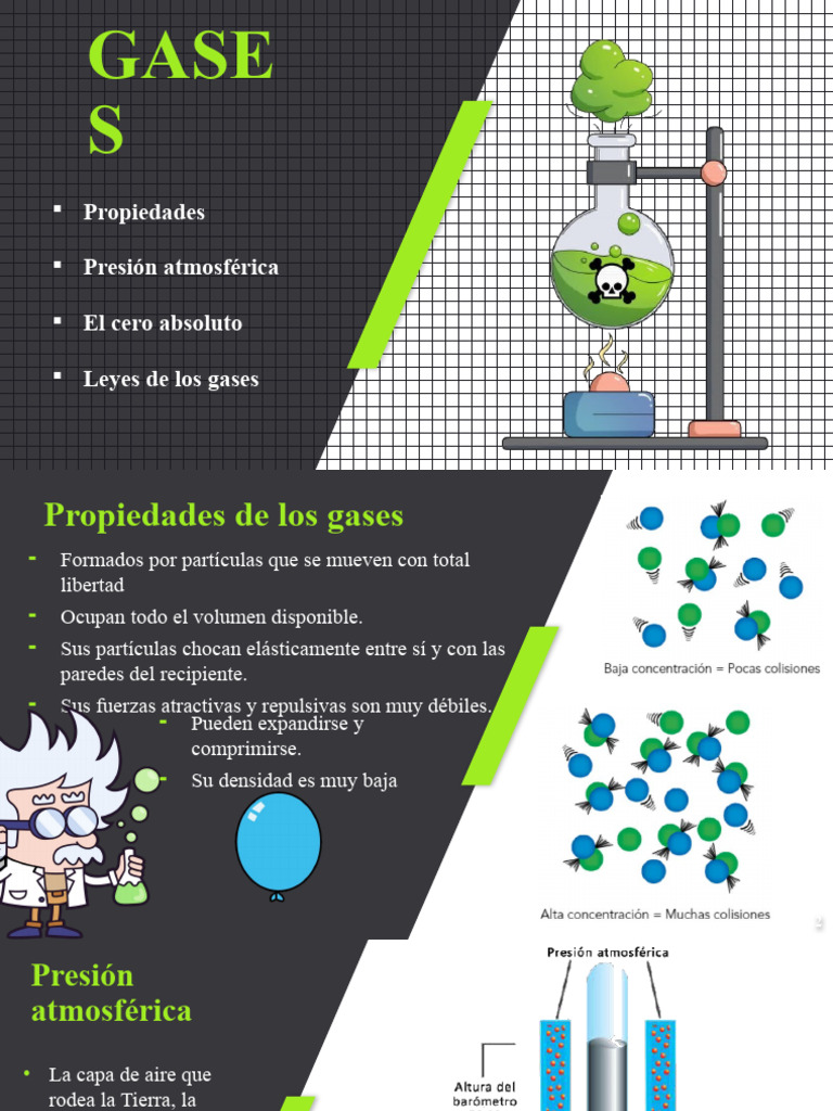 Leyes de los Gases | Descargar gratis PDF | Gases | Presión