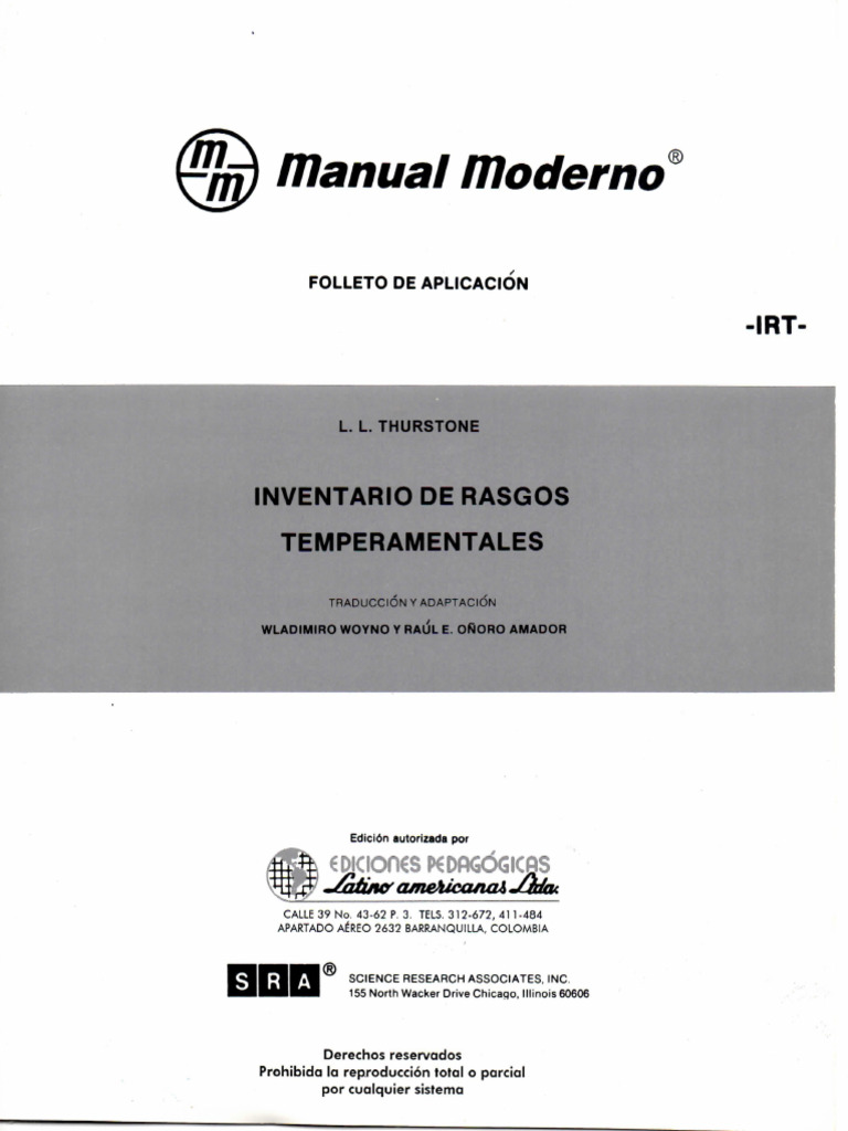 Folleto Aplicacion Irt | PDF