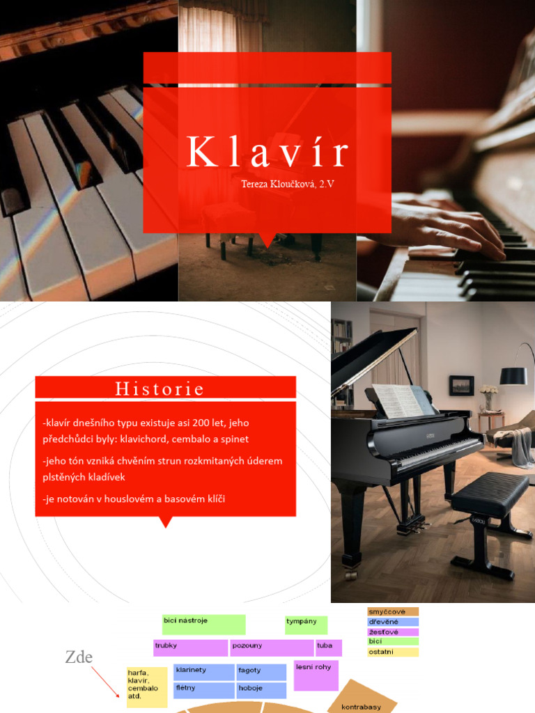 Klavír Prezentace | PDF
