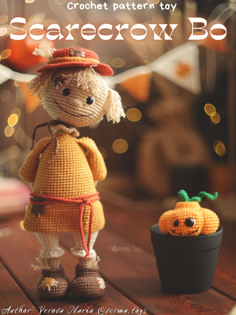 Espantapájaros (Verma Toys) | PDF | Crochet | Textiles