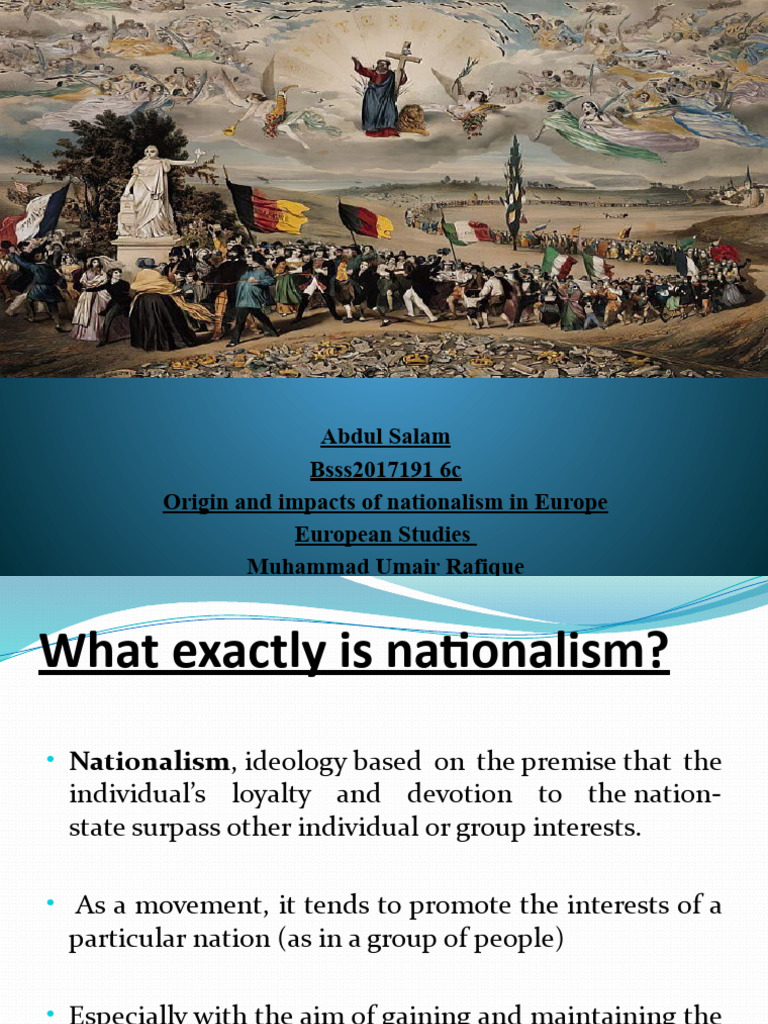 Origin and Impacts of Nationalism | PDF | Nationalism | Nation State