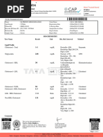 CBC Test Report Format Example Sample Template Drlogy Lab Report | PDF ...