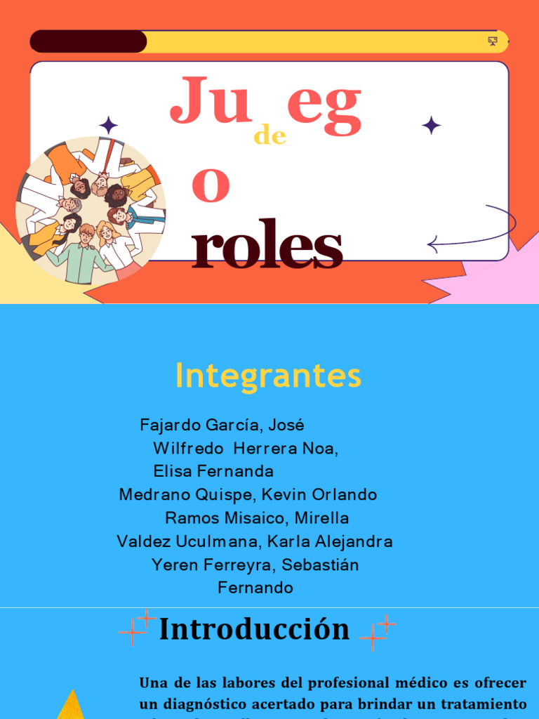 Juego Roles (1) | PDF | Aprendizaje | Toma de decisiones