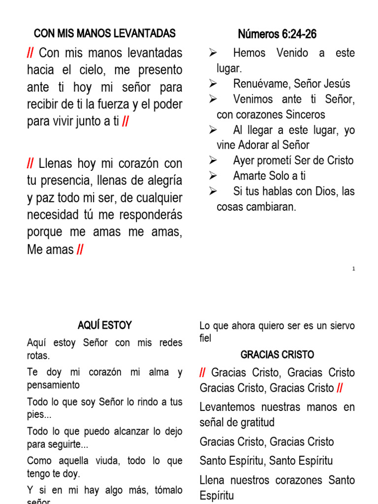 alabanzas | PDF | Cristo (título) | Pecado