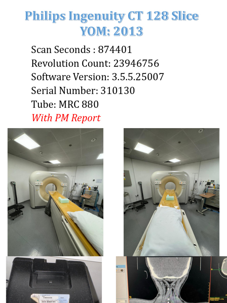 Philips Ingenuity CT 128 Slice | PDF