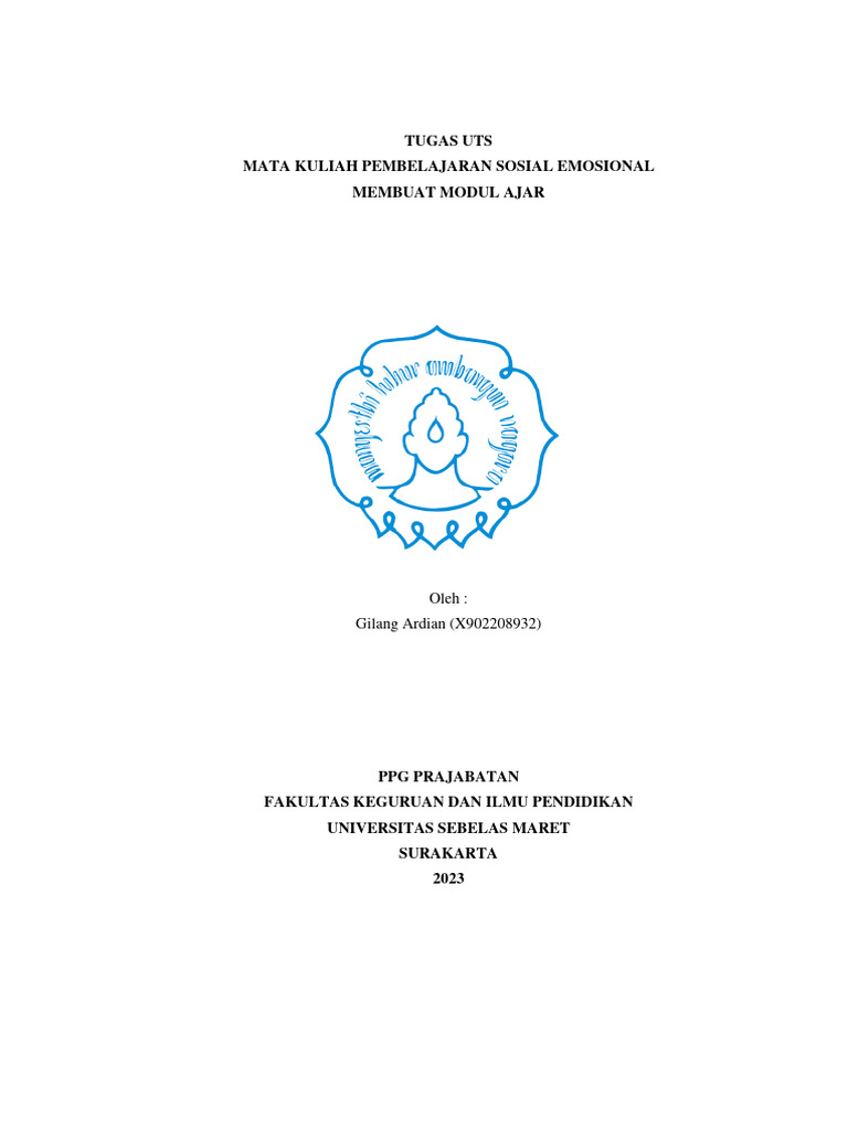 UTS - Modul Ajar | PDF
