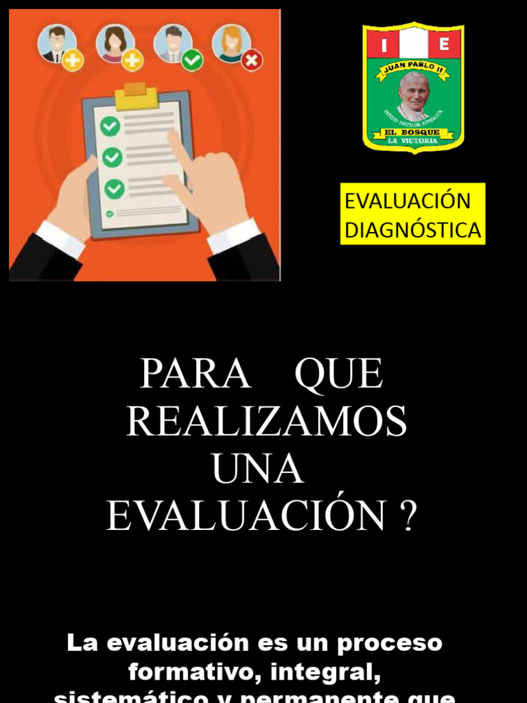 Eval Diagnostica | PDF