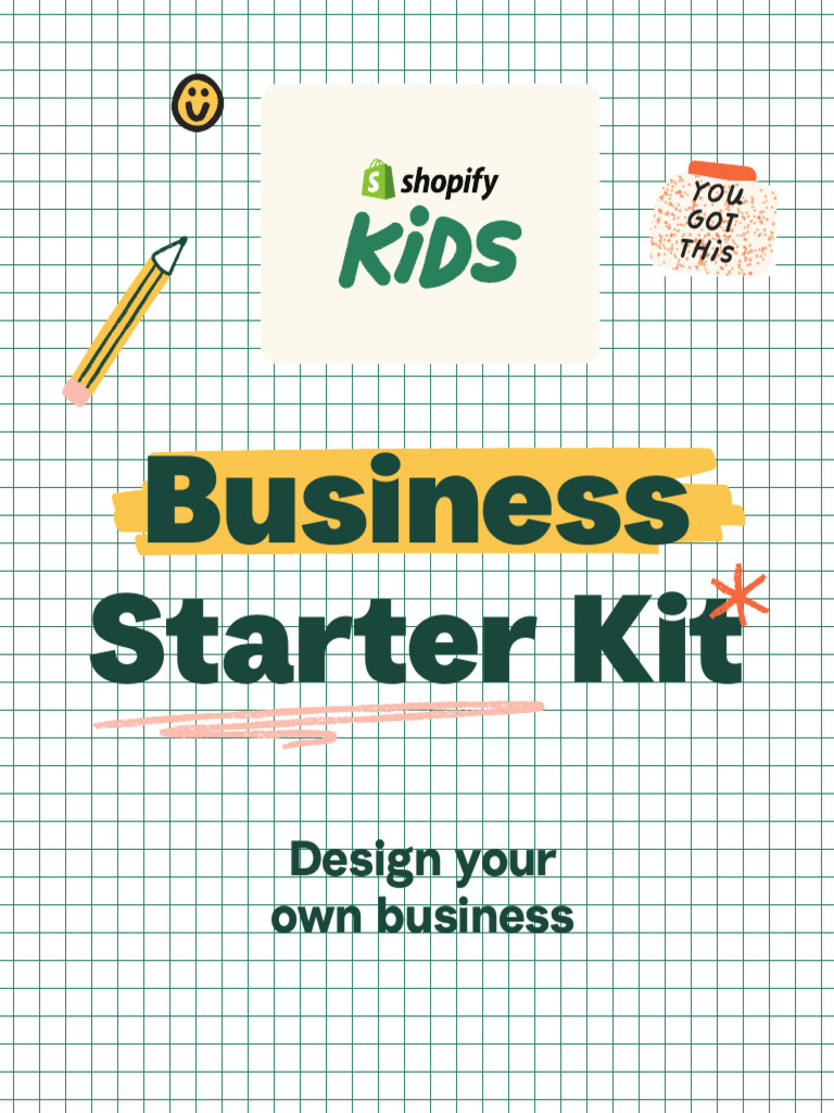 Shopify Kids - Digital Business Starter Kit | PDF | Advertising | Brand