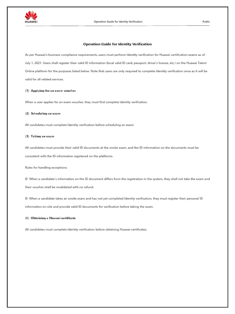 01 - Guide For DOB Verification | PDF | Identity Document | Cyberspace