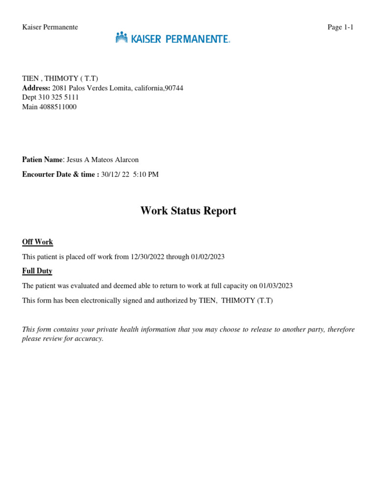 Kaiser Nota | PDF