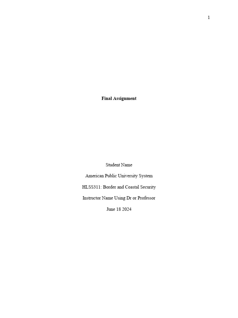 Final Assignment | PDF | Computer Security | Security Final Assignment | PDF | Computer Security | Security
