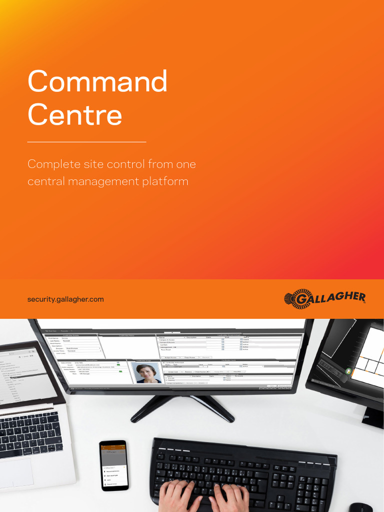 Gallagher Command Centre Overview | PDF | Computer Security | Security