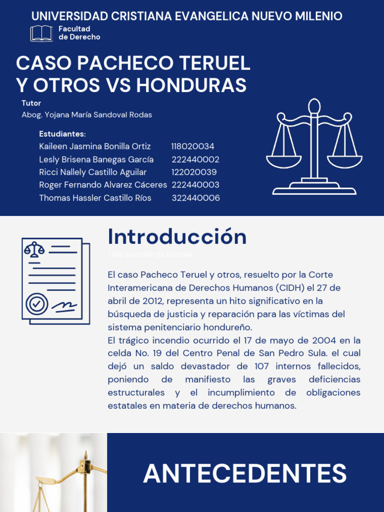 Caso Pacheco | PDF | Violación | Convenio europeo de derechos humanos