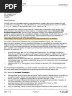 Lmia SMT#995098 | PDF | Employment | Labour Law