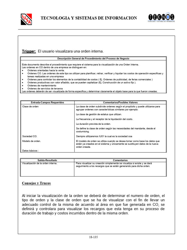 7oi03 DTS - Maestros Ordenes Visualizar | PDF | Business | Informática