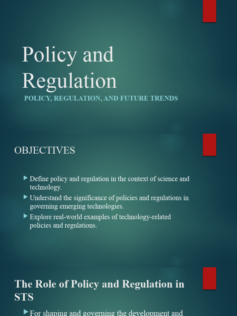 F.W.1 Policy and Regulation | PDF | Policy | E Commerce