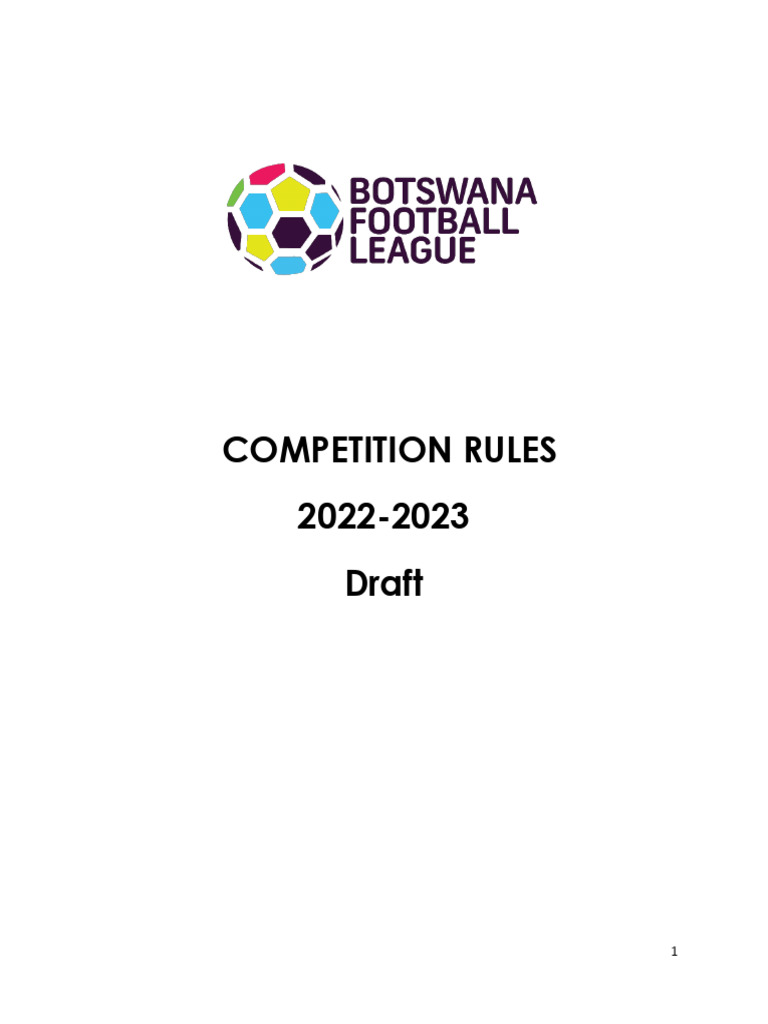 League Competition Rules 2022-2023 | PDF | Association Football | Paramedic