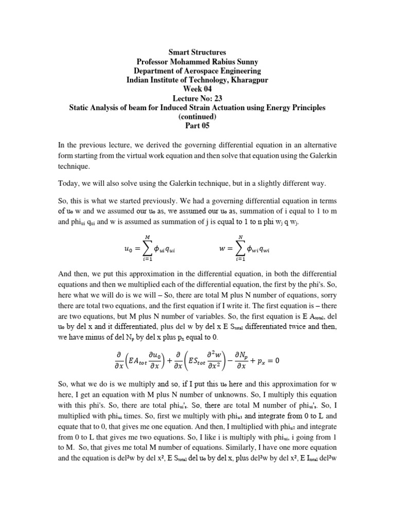 Lec 023 | PDF | Matrix (Mathematics) | Euclidean Vector