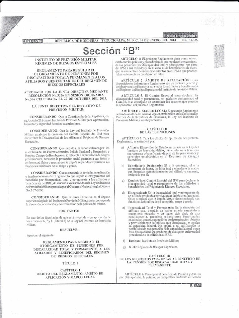 Reglamento Del Copi Nuevo | PDF