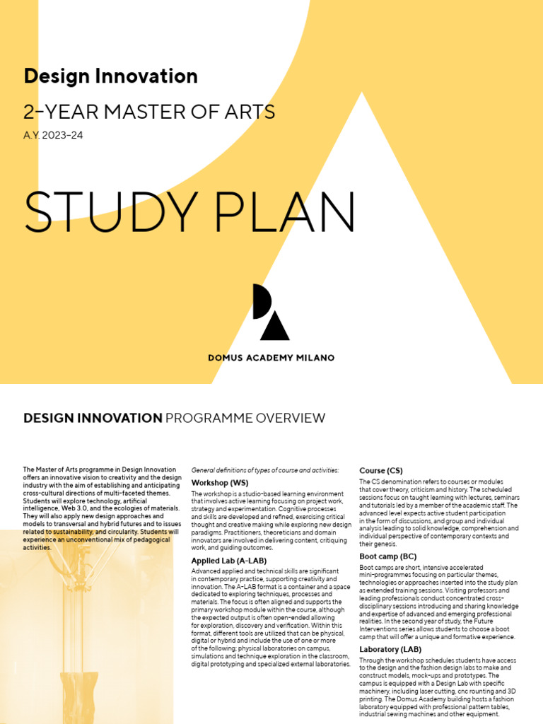 Study Plan Design | PDF | Design | Methodology
