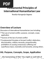 4 Basic Principles - The Law of Armed Conflict (LOAC) | PDF ...