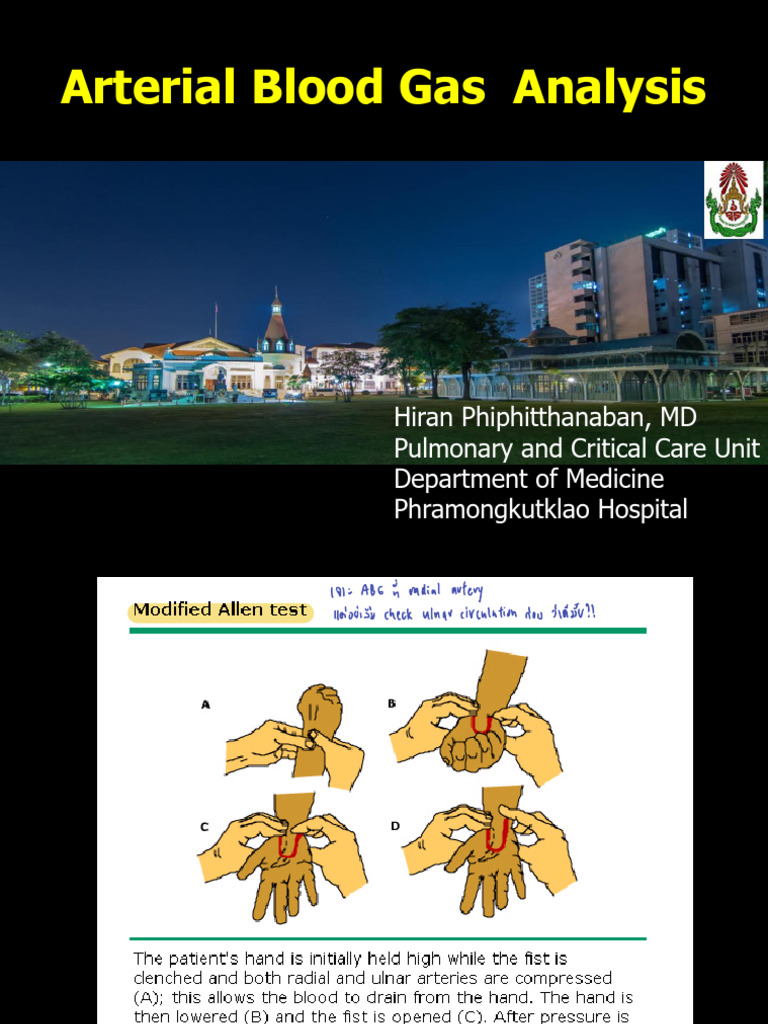 1.ABG Analysis | PDF | Physiology | Clinical Medicine