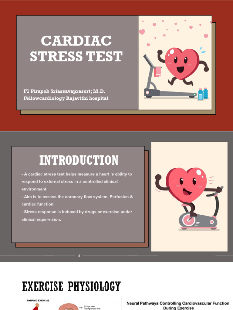 Cardiac Stress Test Overview and Guidelines | PDF | Coronary Artery ...