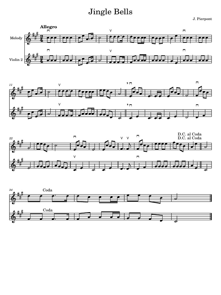 Jingle Bells | PDF | Musical Compositions | Compositions