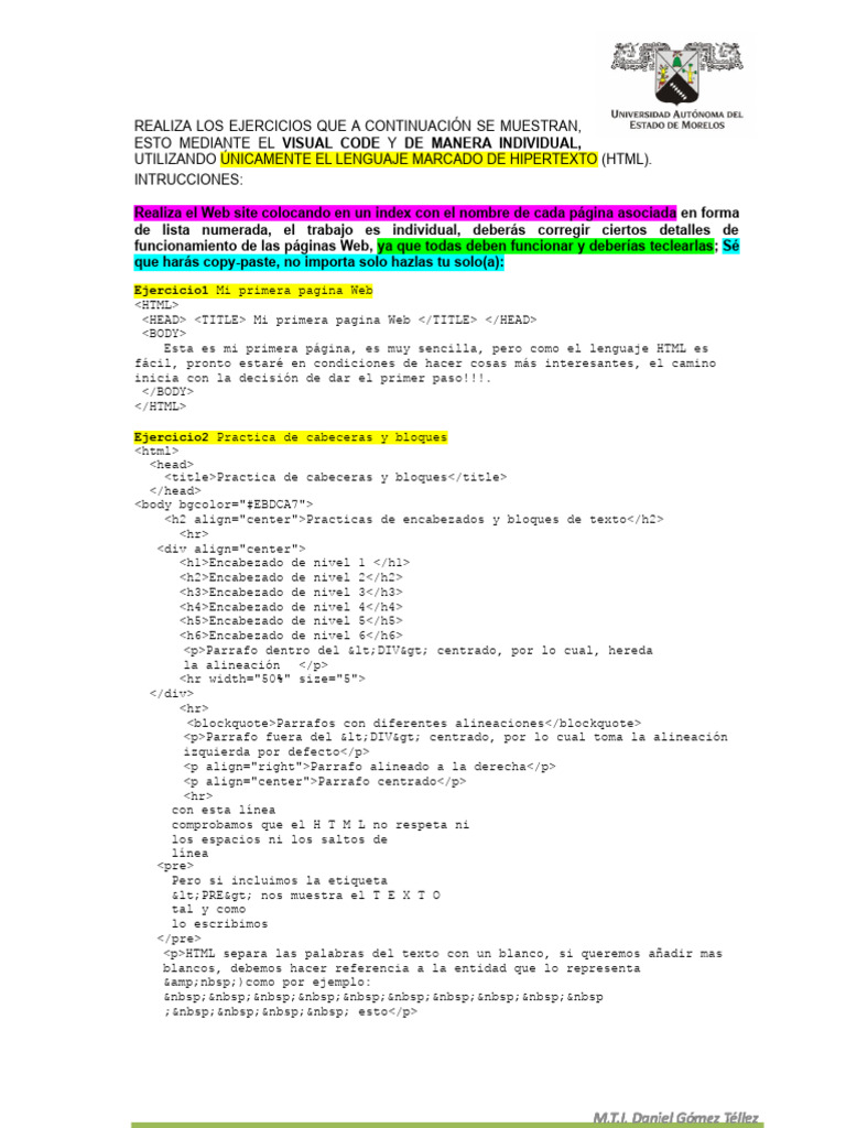 Practicas HTML | PDF | Bases de datos | Mi sql