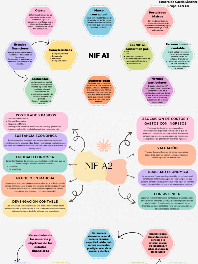 Nif A1: Marco Conceptual Postulados Bàsicos Objeto | PDF | Contabilidad | Valoración (Finanzas)