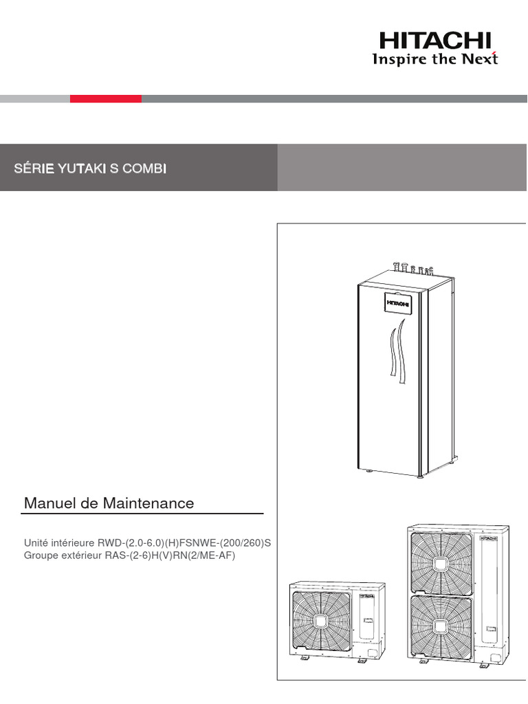 Hitachi Yutaki S Doc Technique Pdf